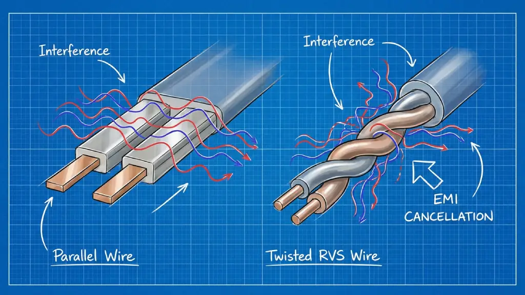 RVS Twisted Wire Guide: Uses in Fire Tech, Audio & Lighting